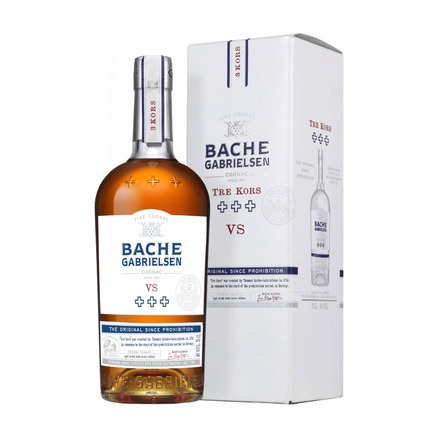 Коньяк Bache Gabrielsen VS Tre Kors цена 0,7 л в коробке 5808 руб ...